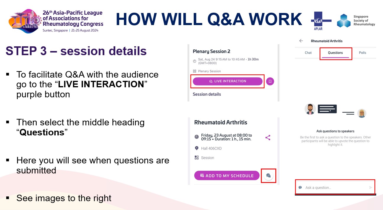 Presentation Guidelines - APLAR Congress