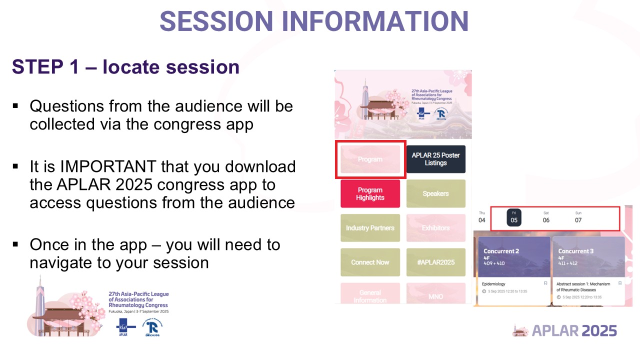 Presentation Guidelines - APLAR Congress